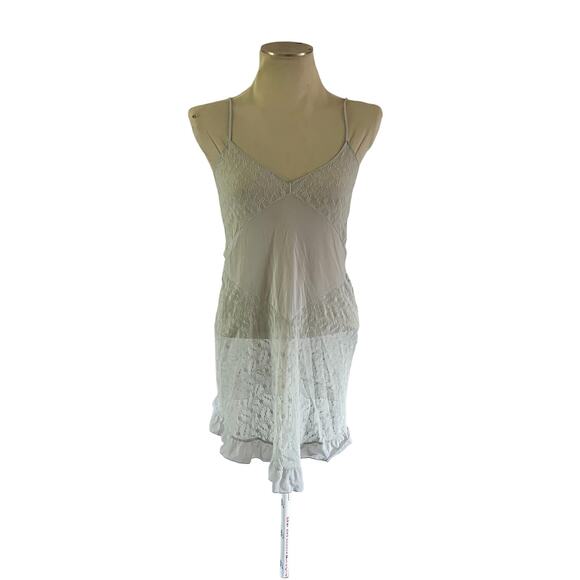 Dkny | Intimates & Sleepwear | Y2k 200s Light Blue Sheer Lace Mesh ...